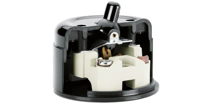 Schalterserie Aufputz Bakelit